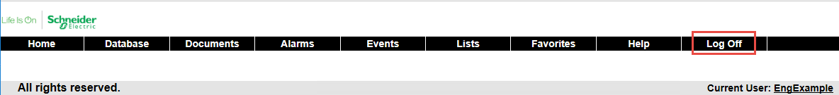 ORIGINAL WebX Clients Guide - Log Off from a WebX Client (WebX Client)